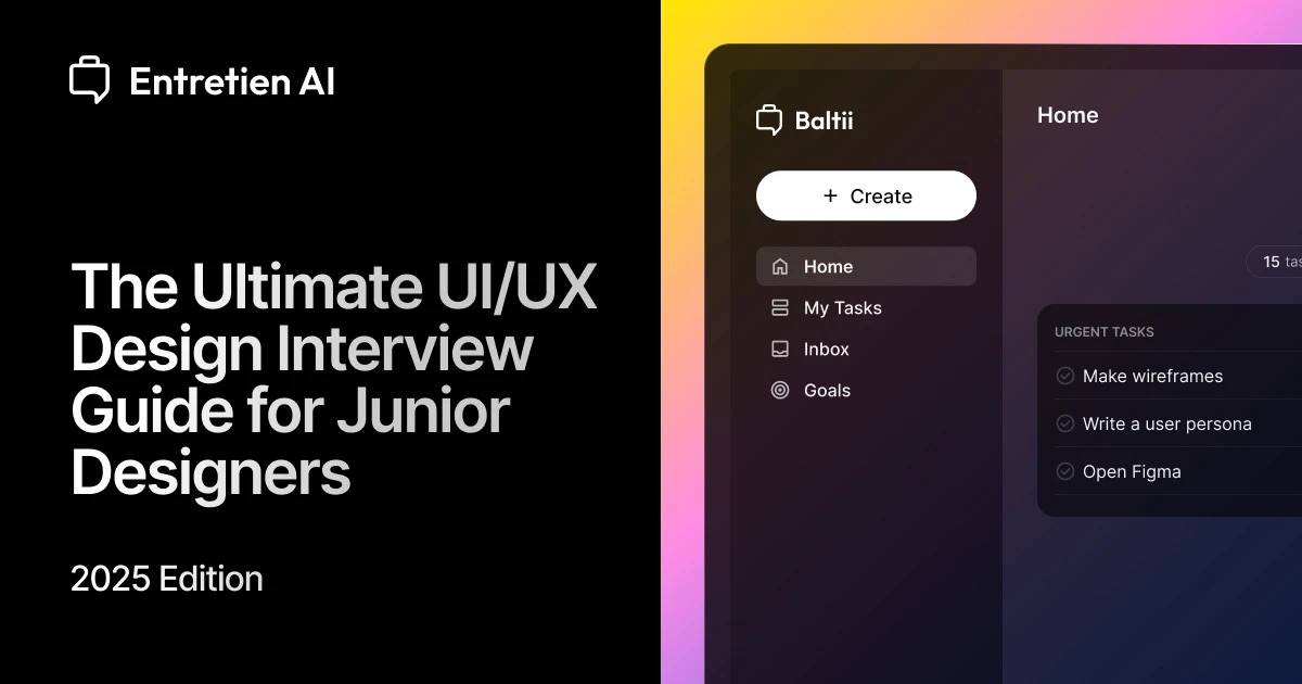 The Ultimate UI/UX Design Interview Guide for Junior Designers [2025 ...